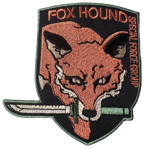 Fox Hound Special Force Group Patch Iron On Embroidered Military 2.5" x ...