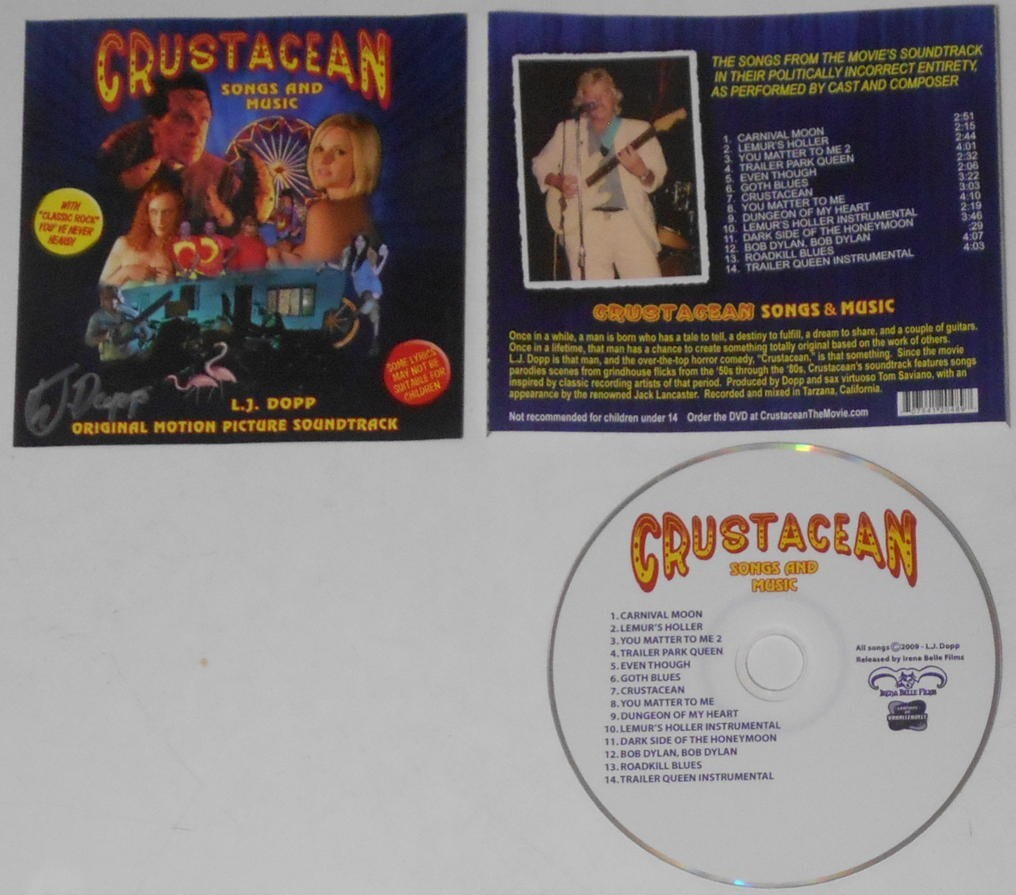 Crustacean Songs and Music - L.J. Dopp autographed - U.S. cd | eBay