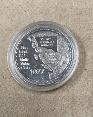 Canada Token The first $2 Multi-Value Coin 1977 Peace River-Alaskan ...