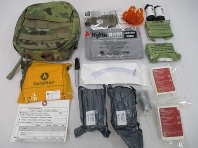 ARMY AIR FORCE OCP IFAK FIRST AID KIT JFAK MULTICAM QUICK CLOTT CAT TQs ...