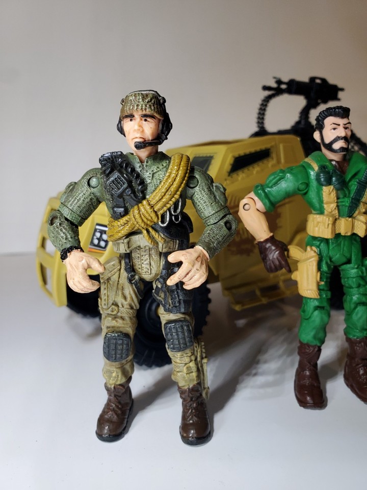 Chap Mei And Lanard The Corps Military Army Lot Action Figures Weapons ...