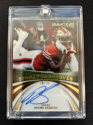 Deebo Samuel 2022 Immaculate /25 Signature Moves Autograph | eBay
