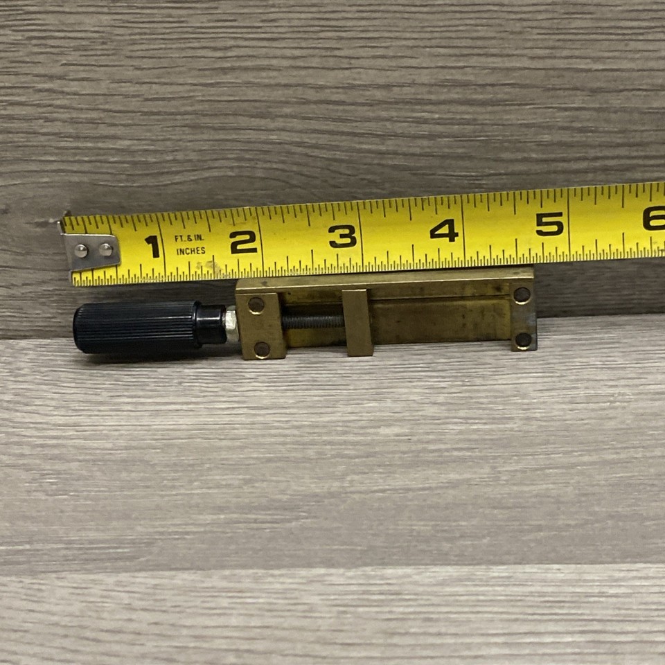 Vtg Kingsley Brass Machine Hot Foil Stamping FONT TYPE Set HOLDER | eBay