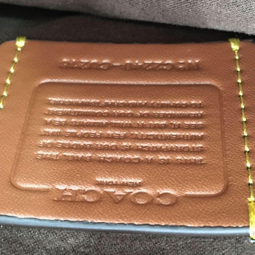 COACH CU218 2Way Shoulder Bag Empire Carryall Bag 28 Maple Brown Outlet ...