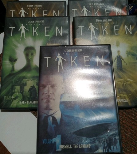 Steven Spielberg Presents Taken Complete Miniseries 6 Disc Set 2002 DVD ...