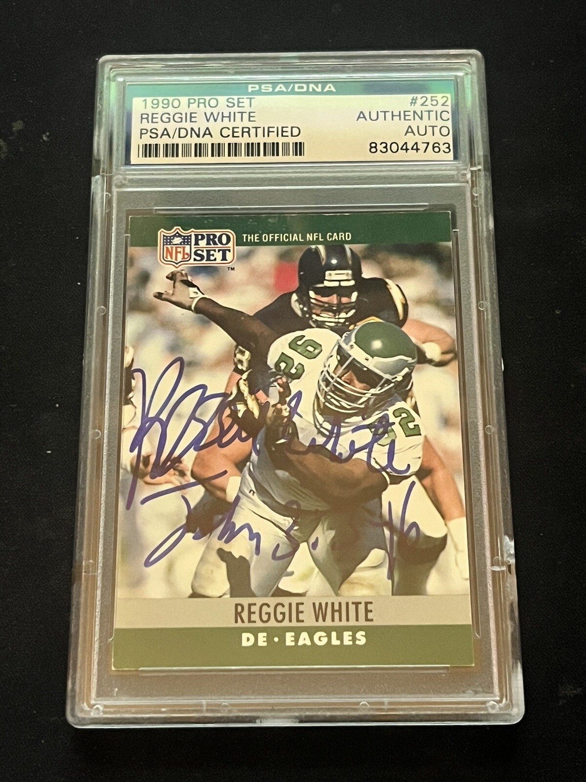 Reggie White Autographed Memorabilia | Signed Photo, Jersey ...