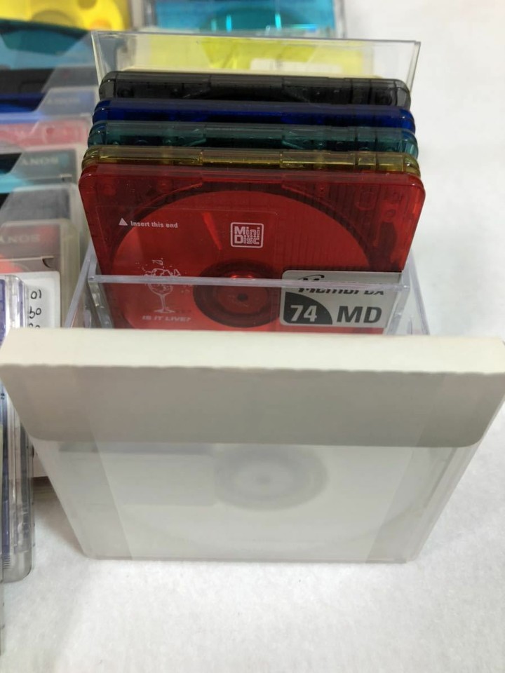【100 Lot set】MD Discs Mini Discs Recorded w/out Case Sony TDK maxel ...