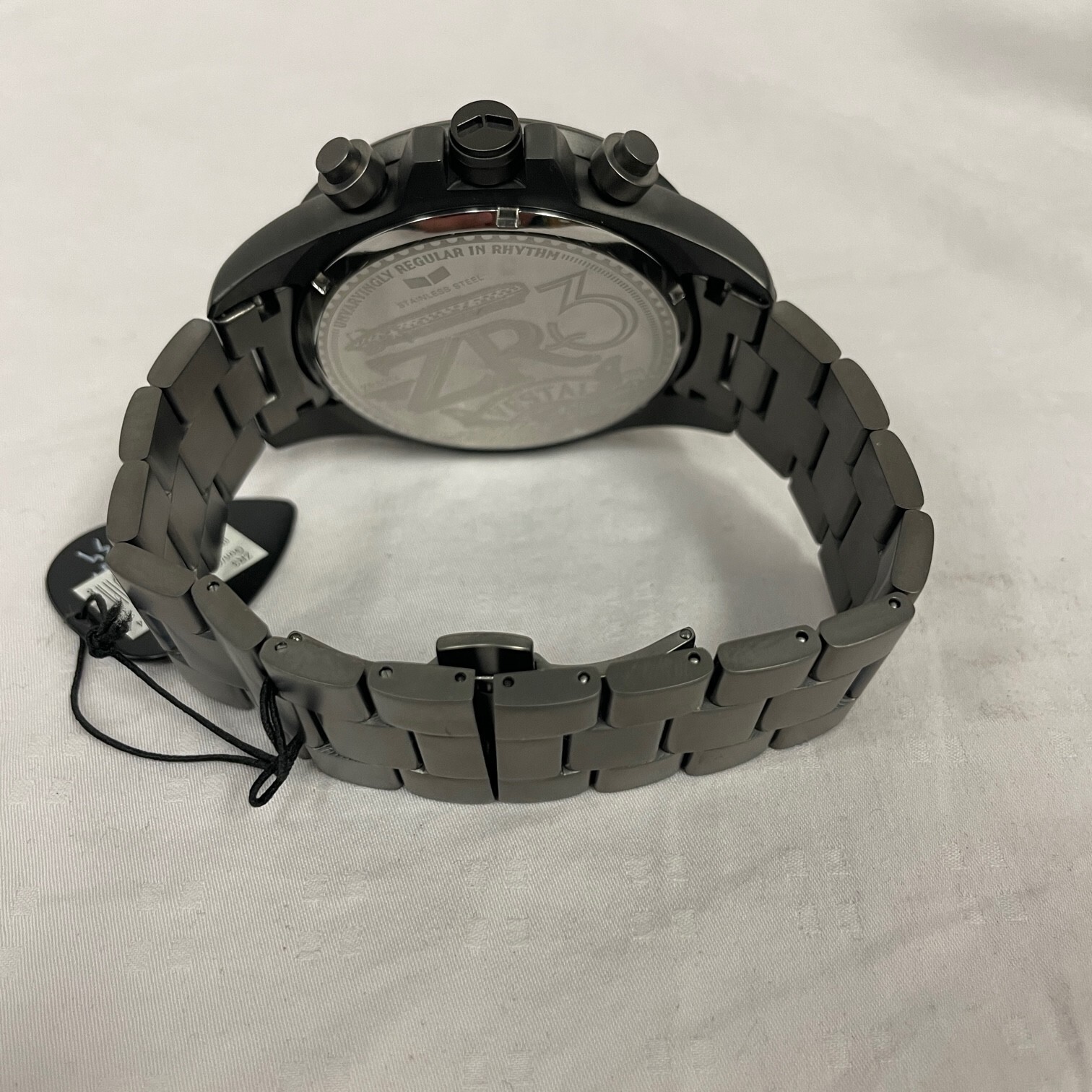 Vestal Men's ZR3 Minimalist Chronograph Watch Gunmetal/Gunmetal ZR3014 ...