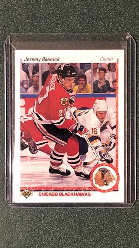 1990-91 Upper Deck #63 Jeremy Roenick ROOKIE!!! Chicago Blackhawks | eBay