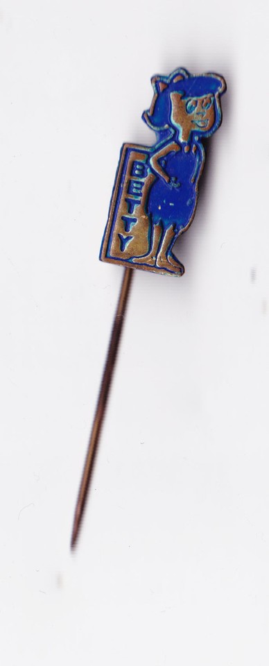 Original Vintage THE FLINTSTONES stick pins 1960s badge Cartoon Comic ...