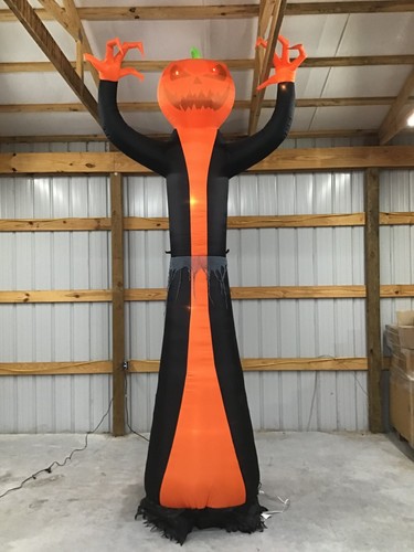 12ft Gemmy Airblown Inflatable Prototype Halloween Faceless Face ...