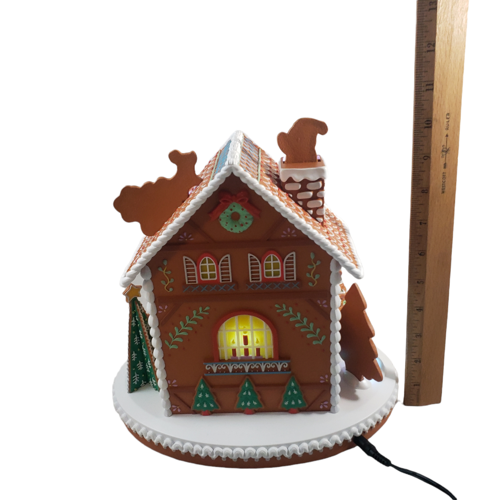 2021 Hallmark Deck the Gingerbread House Keepsake 10" Tabletop QFM3365 ...