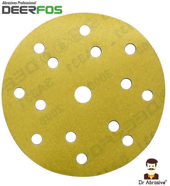 150mm Wet and Dry Sanding Discs 6 inch DA Pads 40-3000 /15 Hole / Hook ...