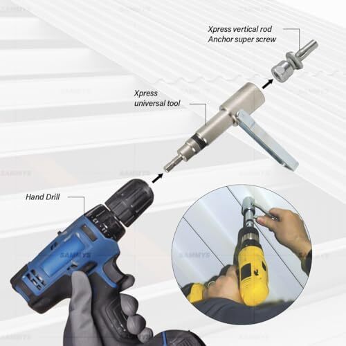 Sammys 8194910 Universal Tool Kit X-Press Rod Anchor Installation ...