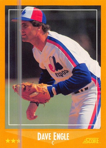 Dave Engle 1988 Score 617 Montreal Expos Baseball Card | eBay