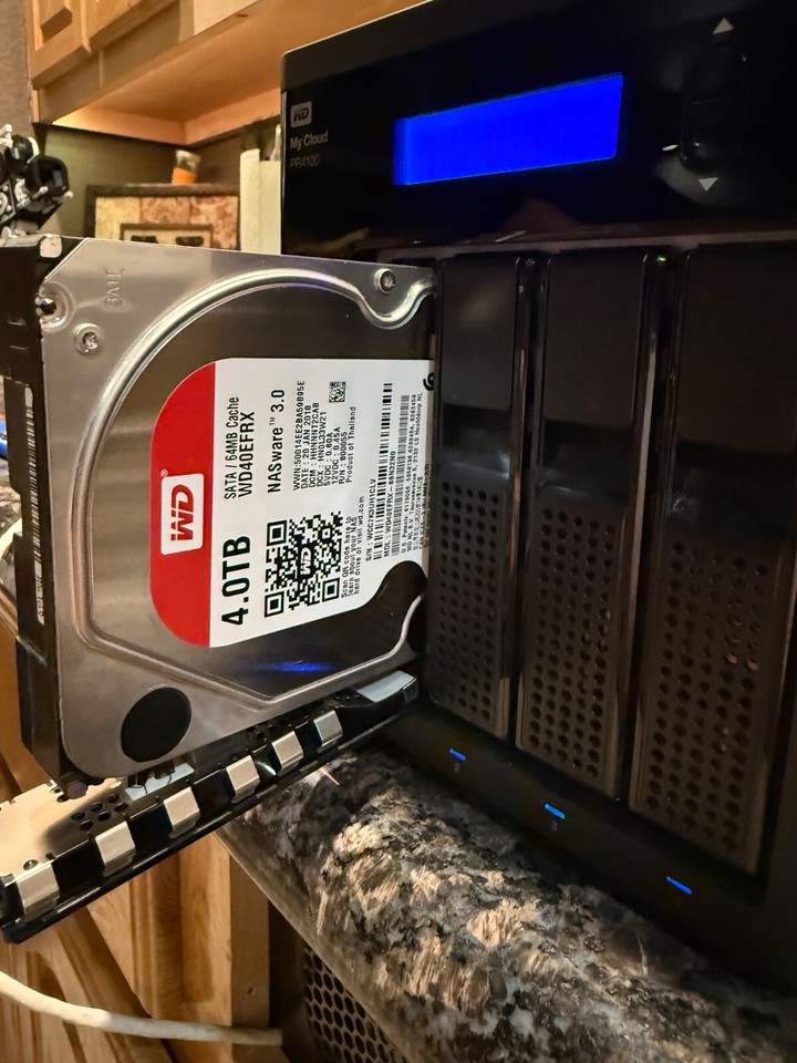 WD My Cloud Pro PR4100 NAS Server 16TB (4 WD Red drives) | eBay