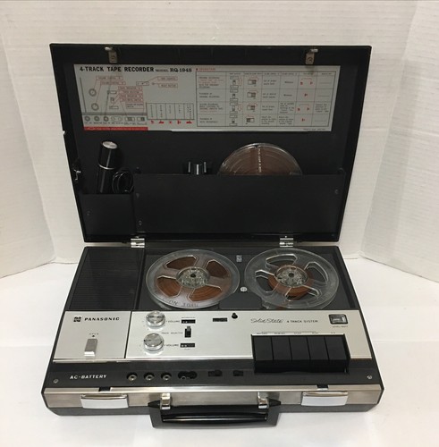 Panasonic RQ-194S Solid State 4 Track System Tape Recorder Reel To Reel Player | eBay