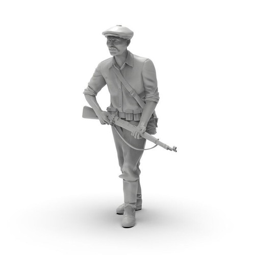 1/35 Resin Model Russian Soldier Figures WWll Military Miniature 3D ...