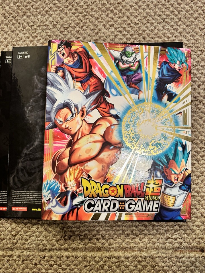 DBS TCG Collector’s Selection Vol 1 & Vol 2 (x2) Binders EMPTY, +1 ...