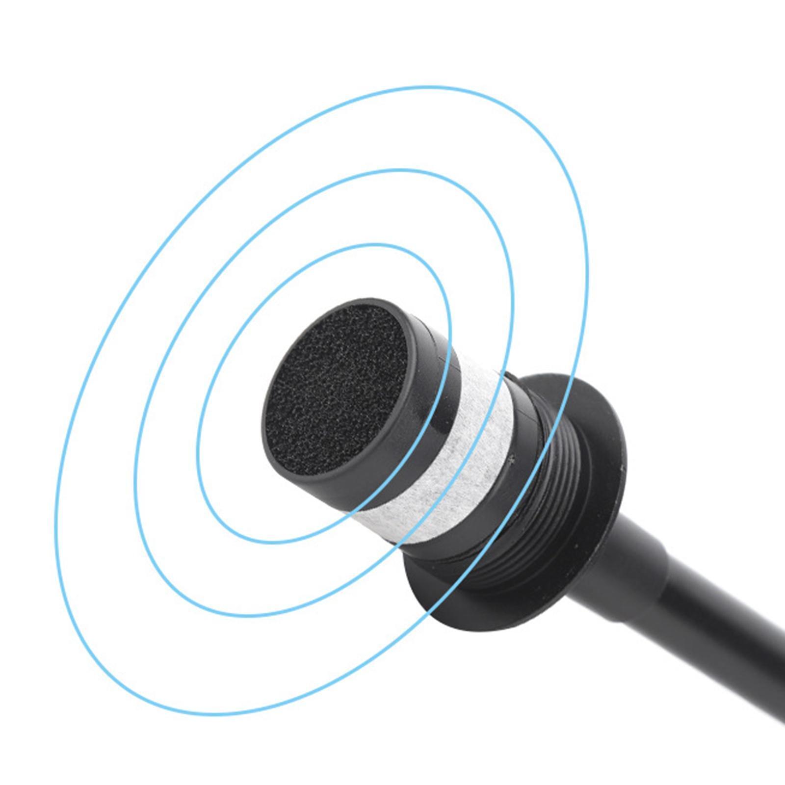 Dynamic DJ Microphone PC Mic Rotated 360° Flexible Plug and Play Easy ...