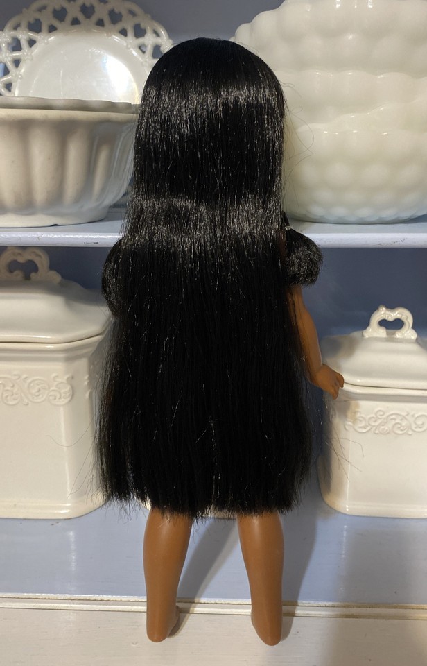 #95 Vintage Ideal African American Tara Doll 15" Crissy Family Original ...