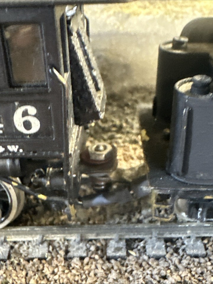 United Scale Models Brass HO Scale 2-8-0 #346 D.R.G & W Steam ...