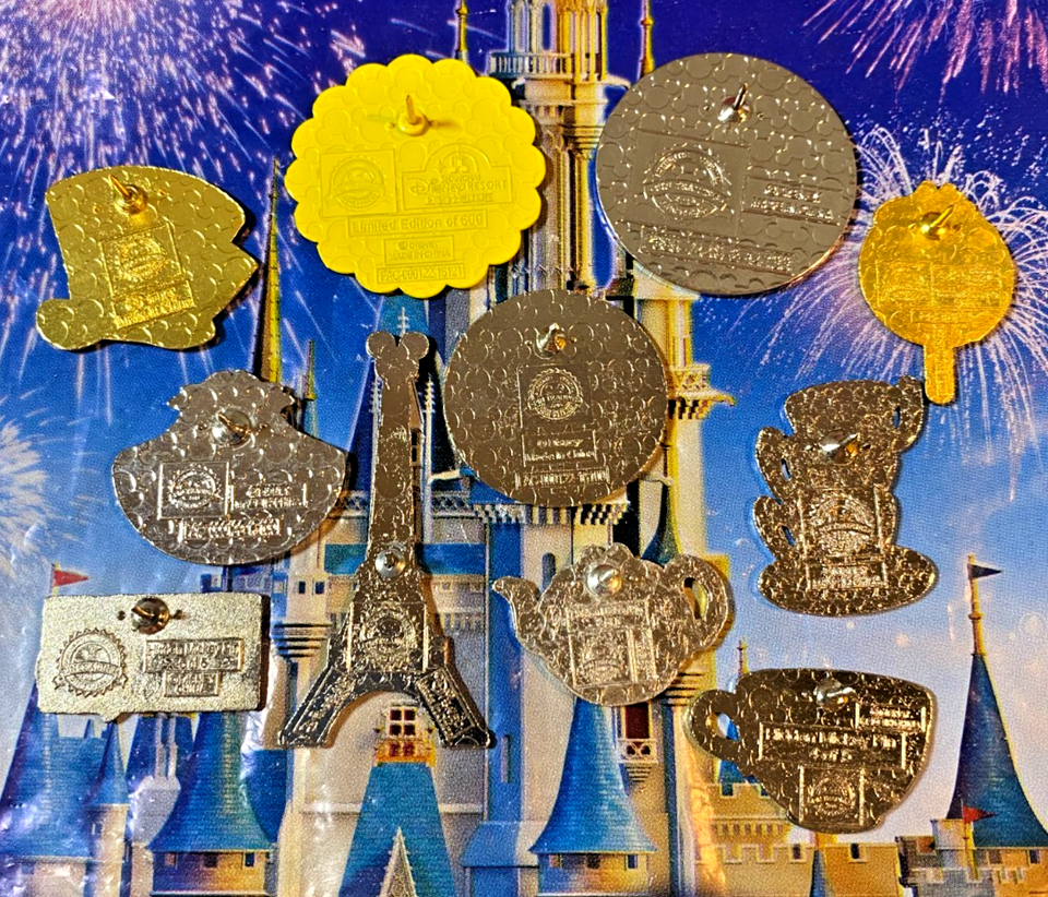 💖 Disney Alice in Wonderland 11 Pin Lot - Cheshire Cat, White Rabbit ...