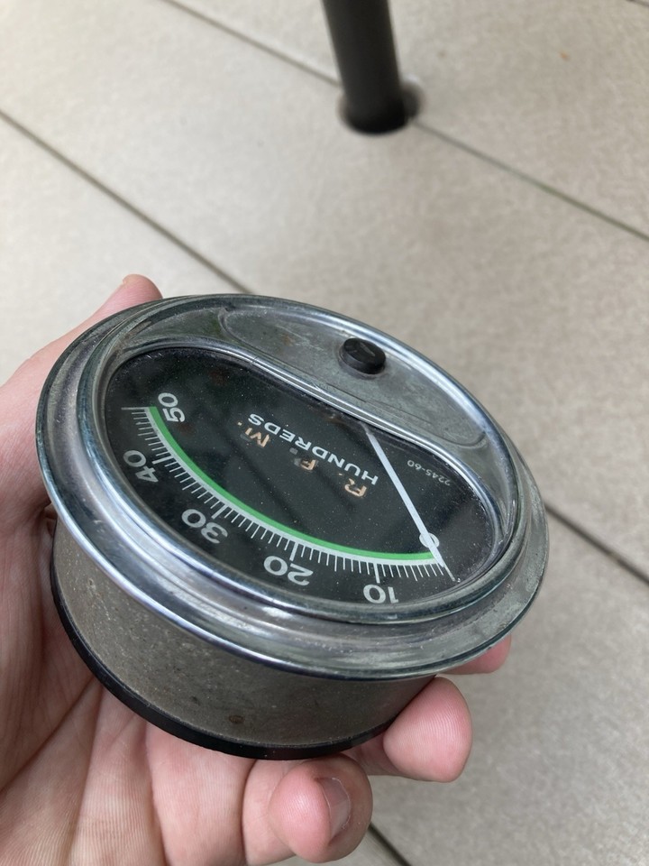 Vintage Sun Electric Corporation RC 50 tach tachometer Sun Tachometer ...