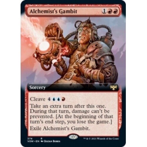 Alchemist's Gambit (extended Art) X4 M/NM Magic MTG Innistrad: Crimson ...