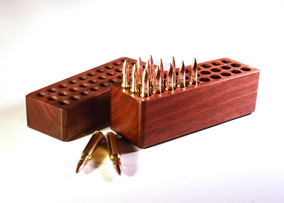 30 Rd Walnut Ammo Box For 6mm BR Benchrest Bench Rest 6 6.5 7 mm | eBay