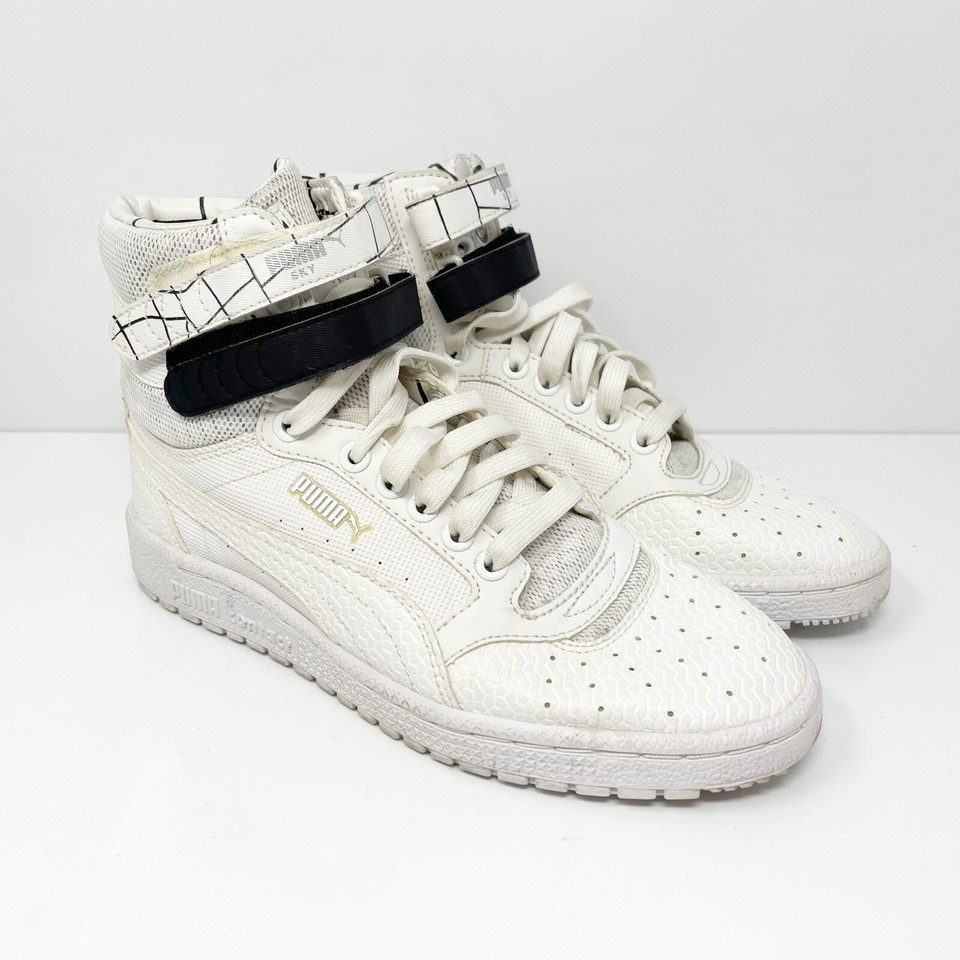 Puma Mens Sky II Hi SF 362872 02 Black Basketball Shoes Sneakers Size 7 ...