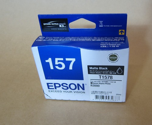 [1861*] EPSON 157 (C13T157890) BLACK INK ( RRP $60 ) | eBay Australia