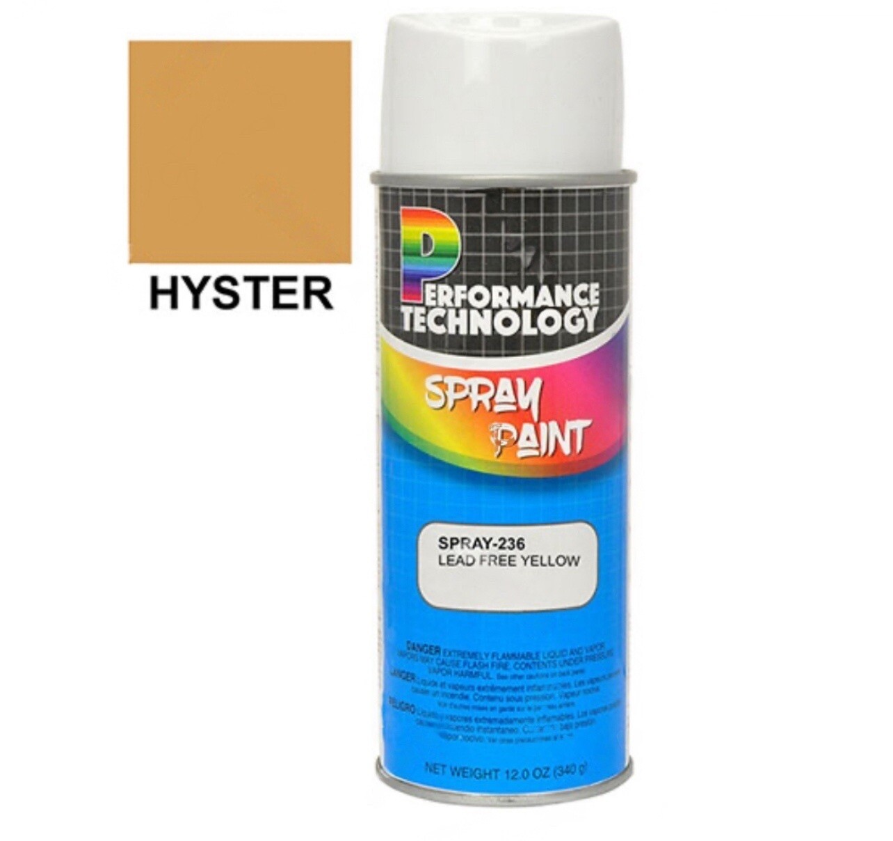 HYSTER FORKLIFT SPRAY PAINT TOUCH YELLOW LEAD FREE 12 0Z (SET OF 2) | eBay