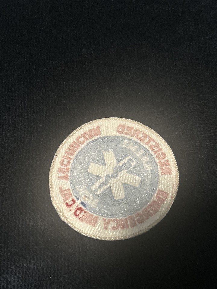 NREMT Basic National Registered Emergency Medical Technician EMT Patch ...