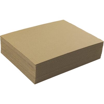 Mat Board Center 25 pack 9x12 Brown Cardboard sheet 1/8 inch thick Flat ...