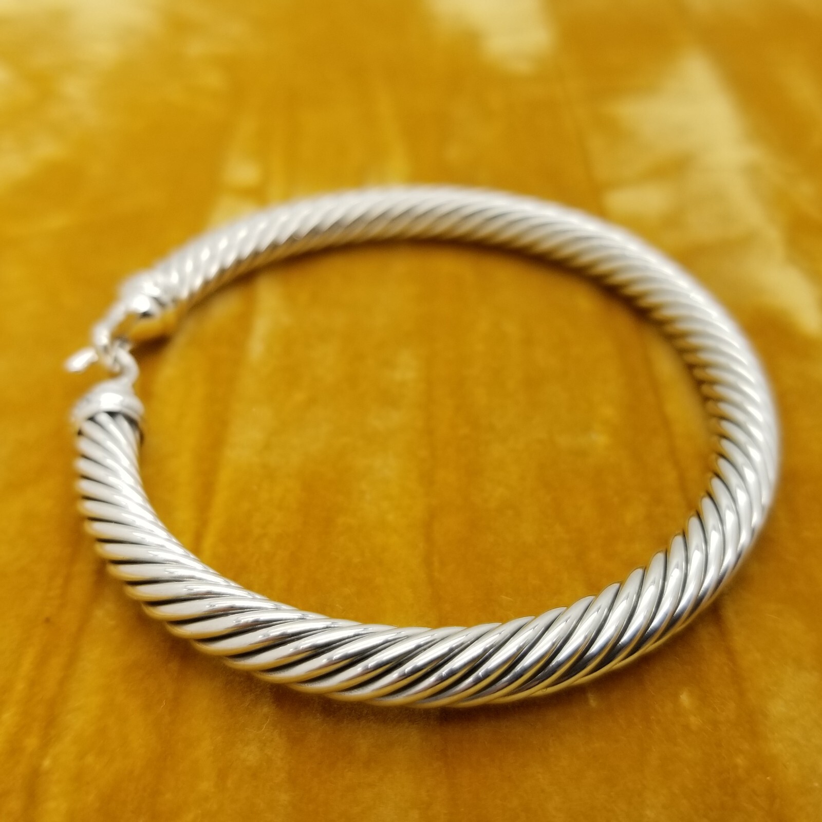 David Yurman 5mm Classic 925 Sterling Silver Diamond … - Gem