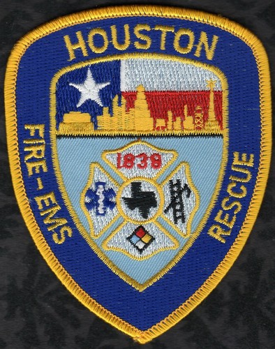 👀😍🤔👍 Houston Texas Fire - EMS - Rescue Patch | eBay