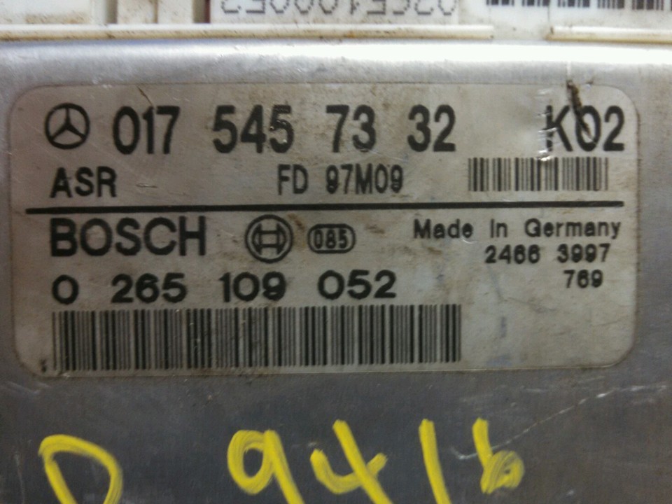 1998 MERCEDES C280 ABS ANTI LOCK BRAKE CONTROL MODULE | eBay