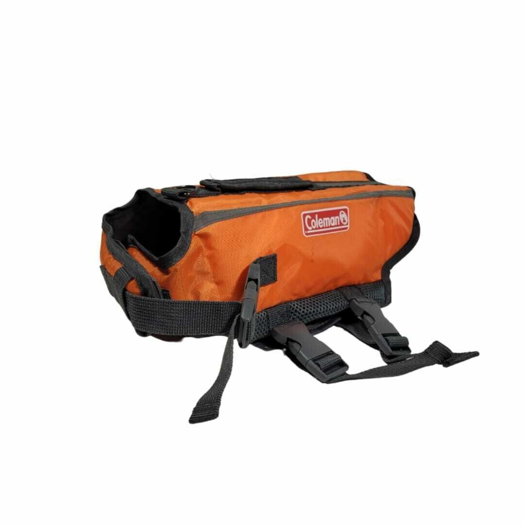 Coleman Dog Life Jacket Vest for Flotation in Pool Boat Beach Lake ...