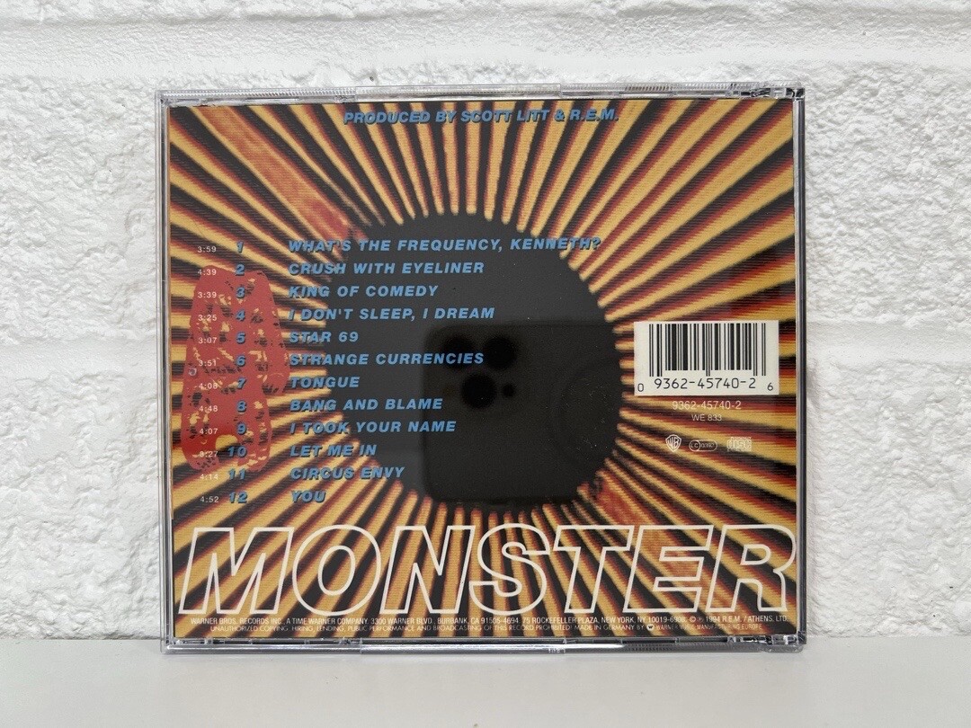 REM CD Collection Album Monster Genre Rock Gift Vintage Music | eBay