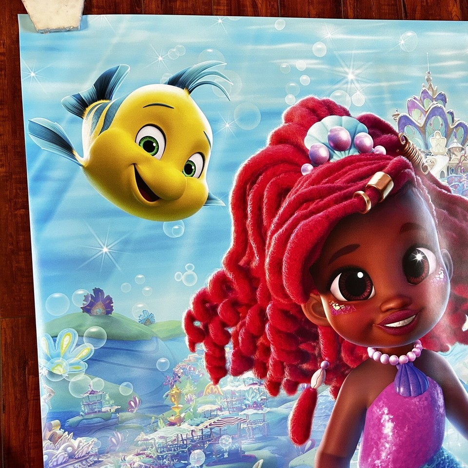 ARIEL The Mermaid Disney Jr. 2024 Bus Stop Movie Poster 48x70inches ...