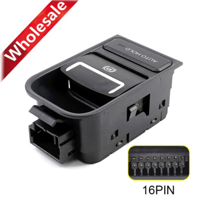 Black Electronic Parking Brake Switch For 2009-2017 VW Tiguan 5N0 927 ...