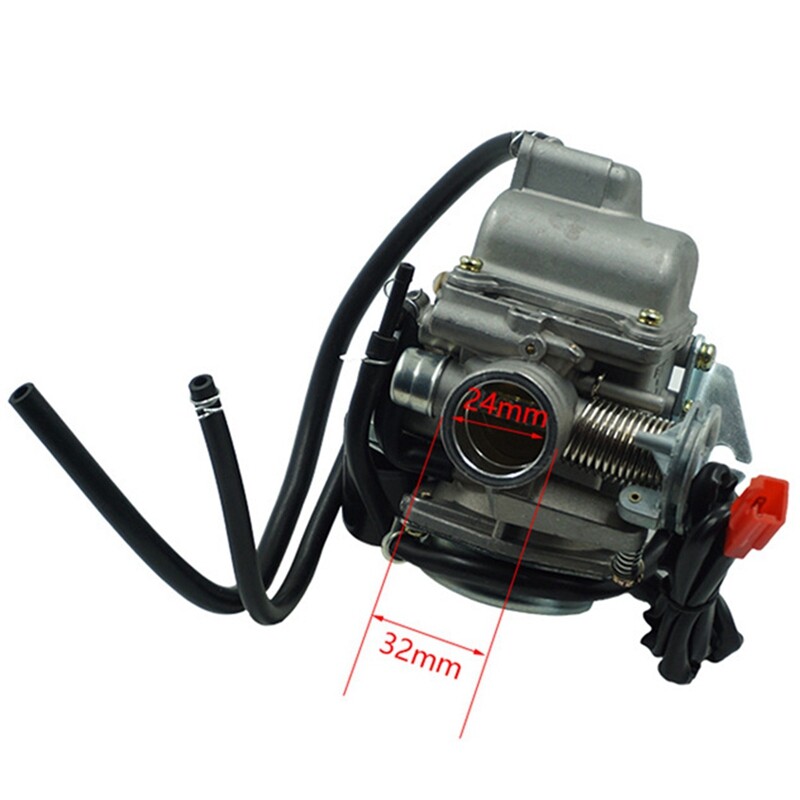 24mm GY6 Carburetor ATV 125Cc 150Cc Fit for Kazuma Redcat Karts U5 U5X6 ...