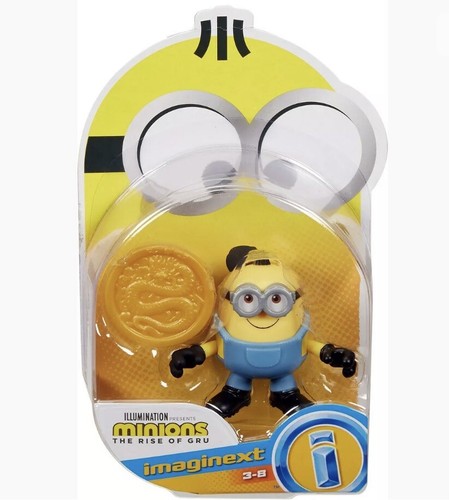 Despicable Me Minions: Rise of Gru Imaginext Otto with Coin Mini Figure ...