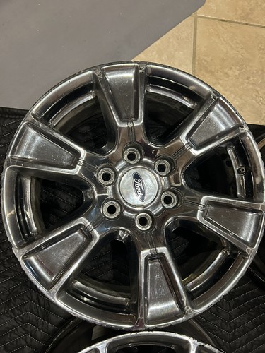 2015 2016 2017 18” 18 INCH FORD F-150 OE OEM STOCK FACTORY CHROME WHEEL ...