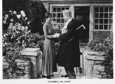 GOODBYE, MR. CHIPS Greer Garson JAMES HILTON novel Reprint Photo 1939 ...