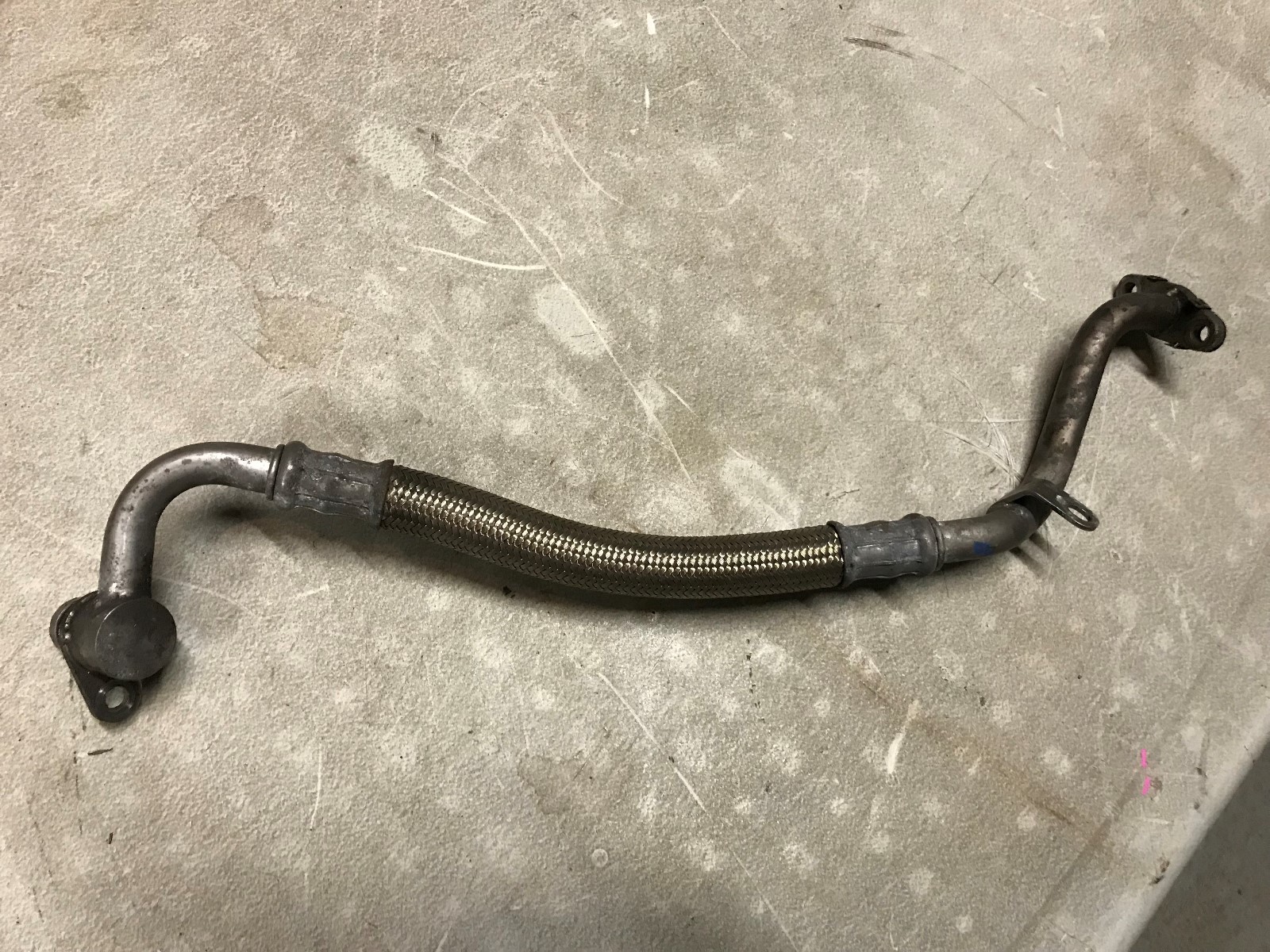 14Kmi Mercedes Benz CLA 45 CLA45 AMG Tubrocharger Turbo oil pipe ...