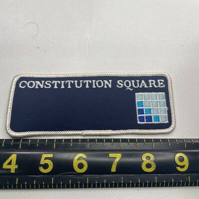 CONSTITUTION SQUARE Patch T039 | eBay