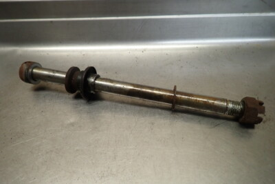 1985 YAMAHA XT250G FRONT WHEEL AXLE | eBay