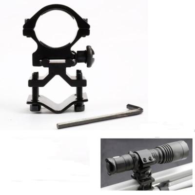 Rifle Pistol Barrel Mount Flashlight Scope Tube Clamp Fit Airsoft ...